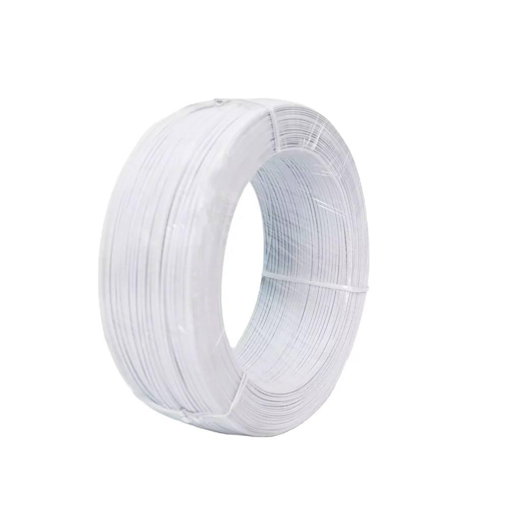 White PE Full Plastic Nose Wire for Face Mask